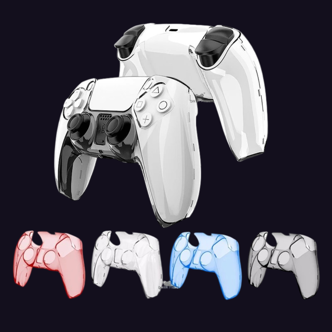Transparent Protective Case for PS5 controller